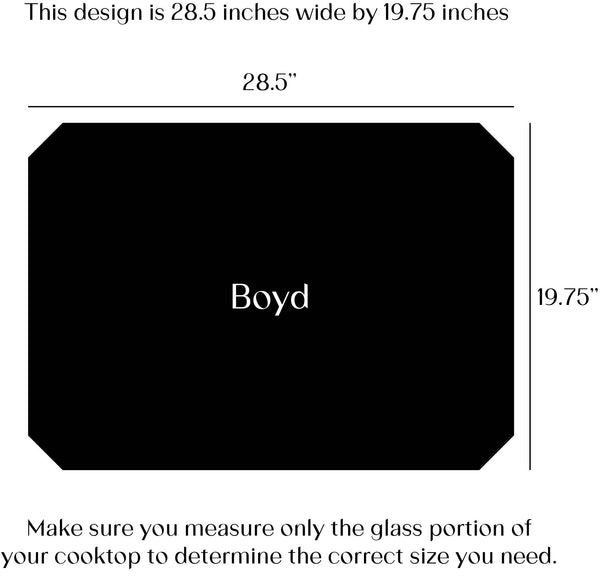 Burner Buddy Glass Cooktop Protector